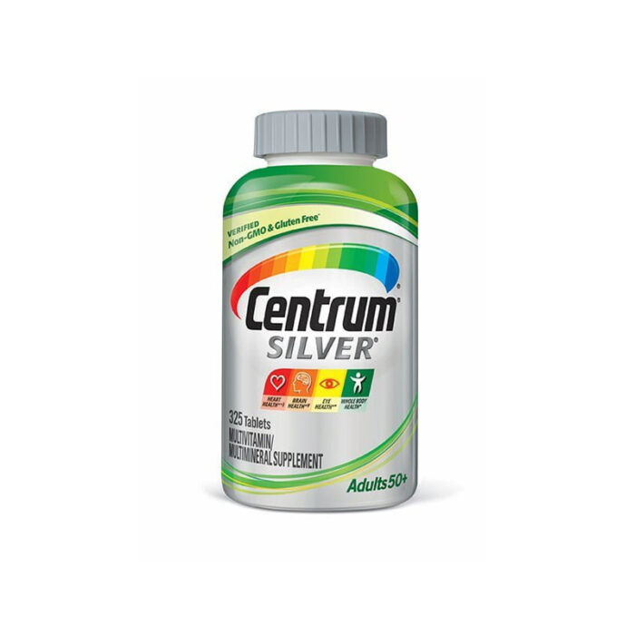 Centrum Silver Adults 50+ Vitamin D3, B , Calcium, 325 Tabs - Cosmeclassy