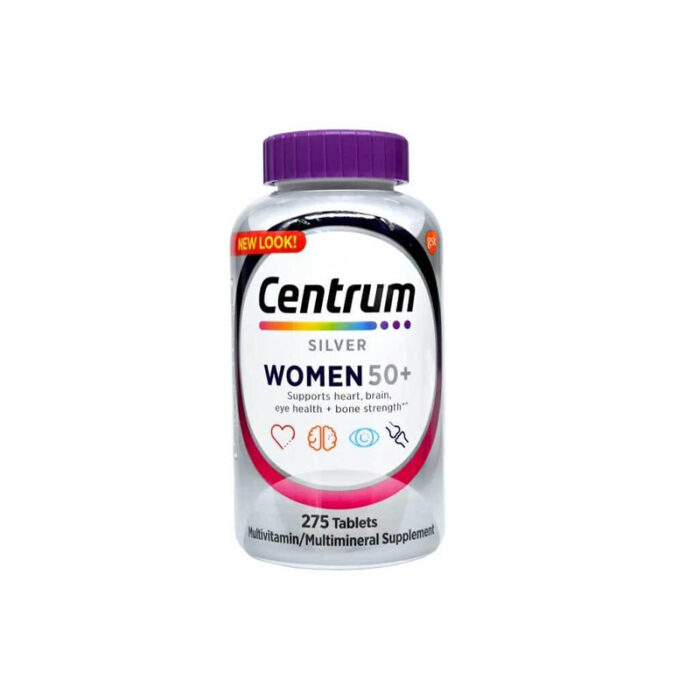 Centrum Silver Multivitamins for Women 50+ -(275) Tablets - Cosmeclassy