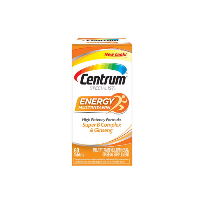 Centrum Specialist Energy Multivitamin Supplement (60)-Tablets ...