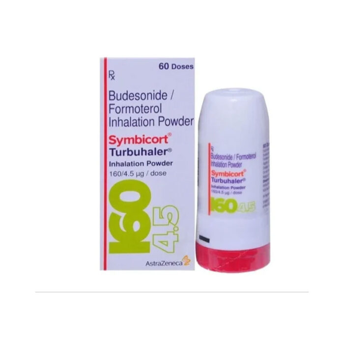 Symbicort Turbuhaler 4.5/160mcg Inhaler 60 Doses - Cosmeclassy